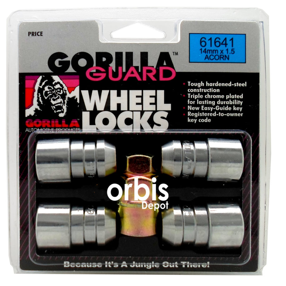 Seguros Birlos Para Rines Gorilla 61641 14mm X 1.5 – Orbis Depot